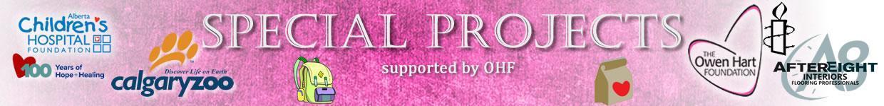 Special Projects - Owen Hart Foundation